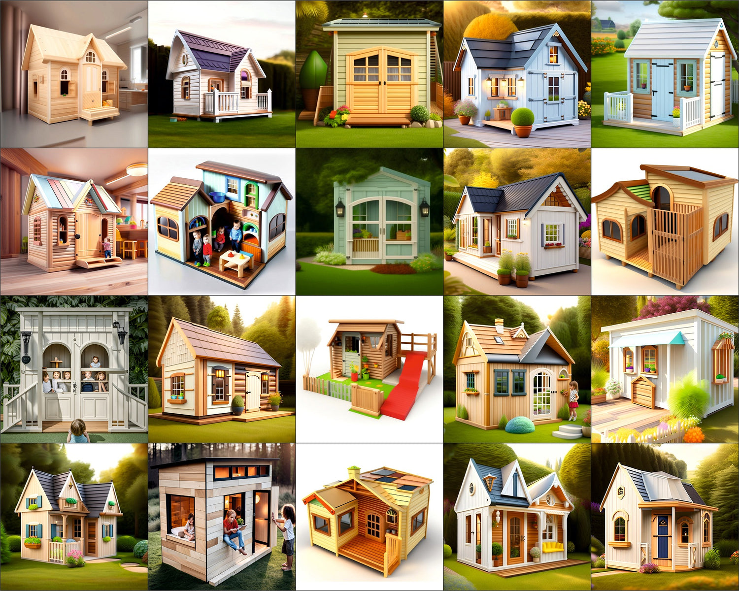 Turn Your Backyard into a Playground: 10 Bespoke Wooden Playhouses ...