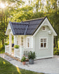 Outdoor Wooden Playhouse for Kids | Easy Assembly | KidsWoodStore ...