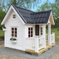 Outdoor Wooden Playhouse for Kids | Easy Assembly | KidsWoodStore ...