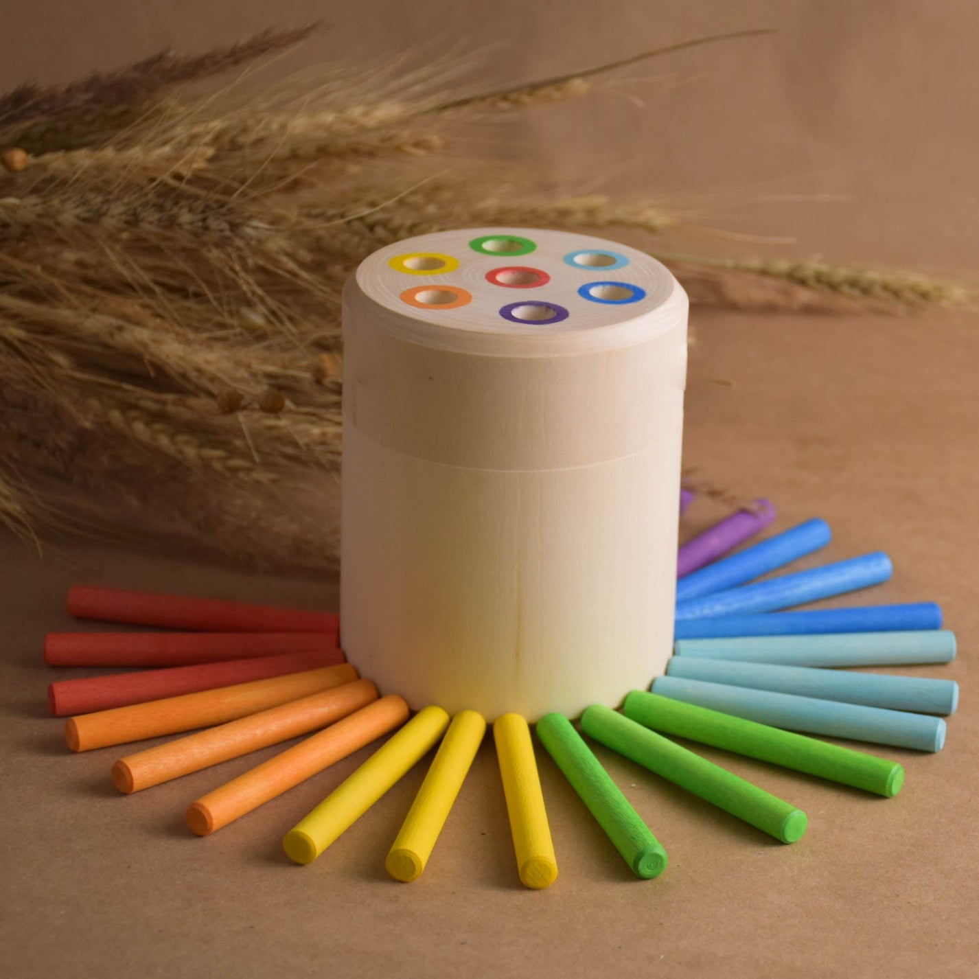 Matchstick Color Drop for Colour Sorting Activities – Kids Wood Store